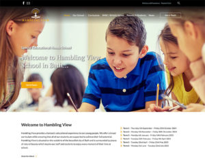 Giraffe - Website Design & Development - Hambling View School